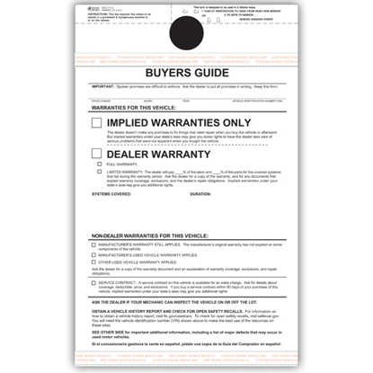 Buyers Guide Forms | BF&S